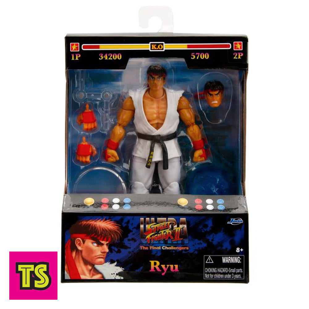 Ryu, Street Fighter II by Jada Toys 2023 | ToySack – "ToysAaack" | Re/Create Your Childhood