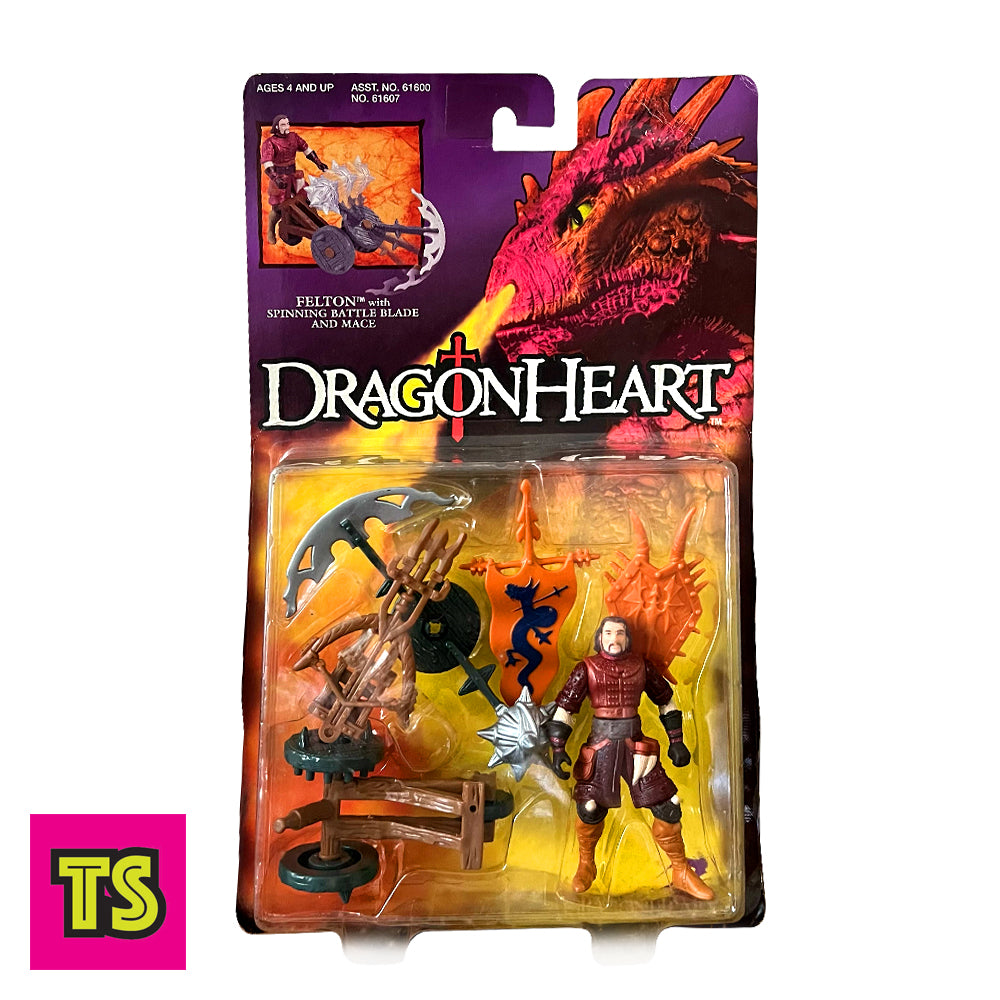 Felton with Spinning Battle Blade and Mace (4-Inch Figure), DragonHeart ...
