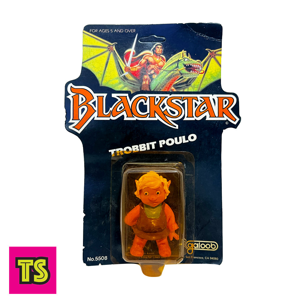 Trobbits Set of 4: Balkar, Poulo, Rif, Terra, Blackstar by Galoob 1983 ...