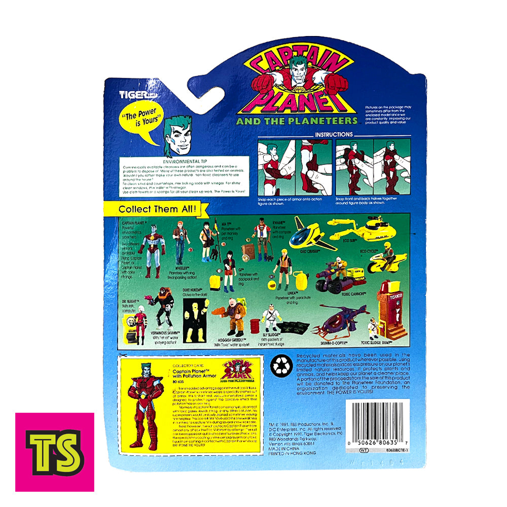 Armored Captain Planet, Vintage Captain Planet and the Planeteers by ...