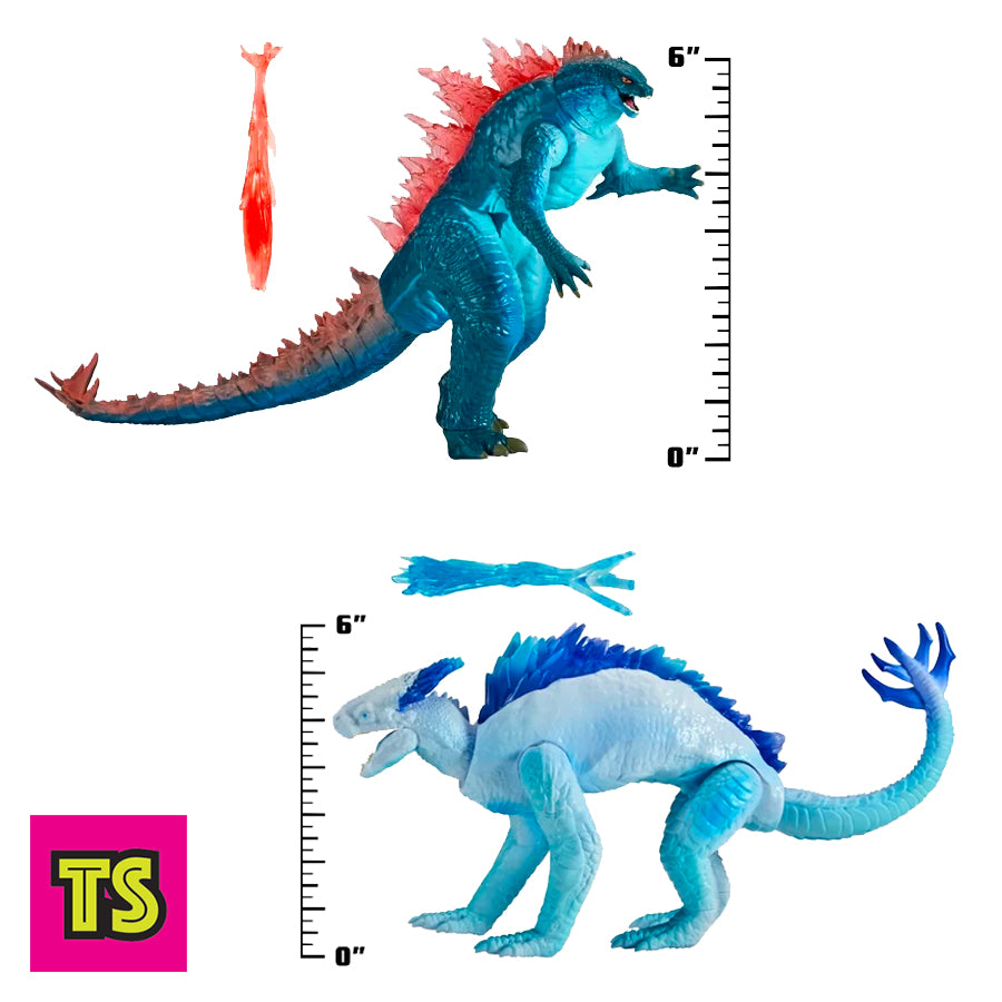 Godzilla vs Shimo 2-Pack with Diiorama, Godzilla x Kong: The New Empire ...