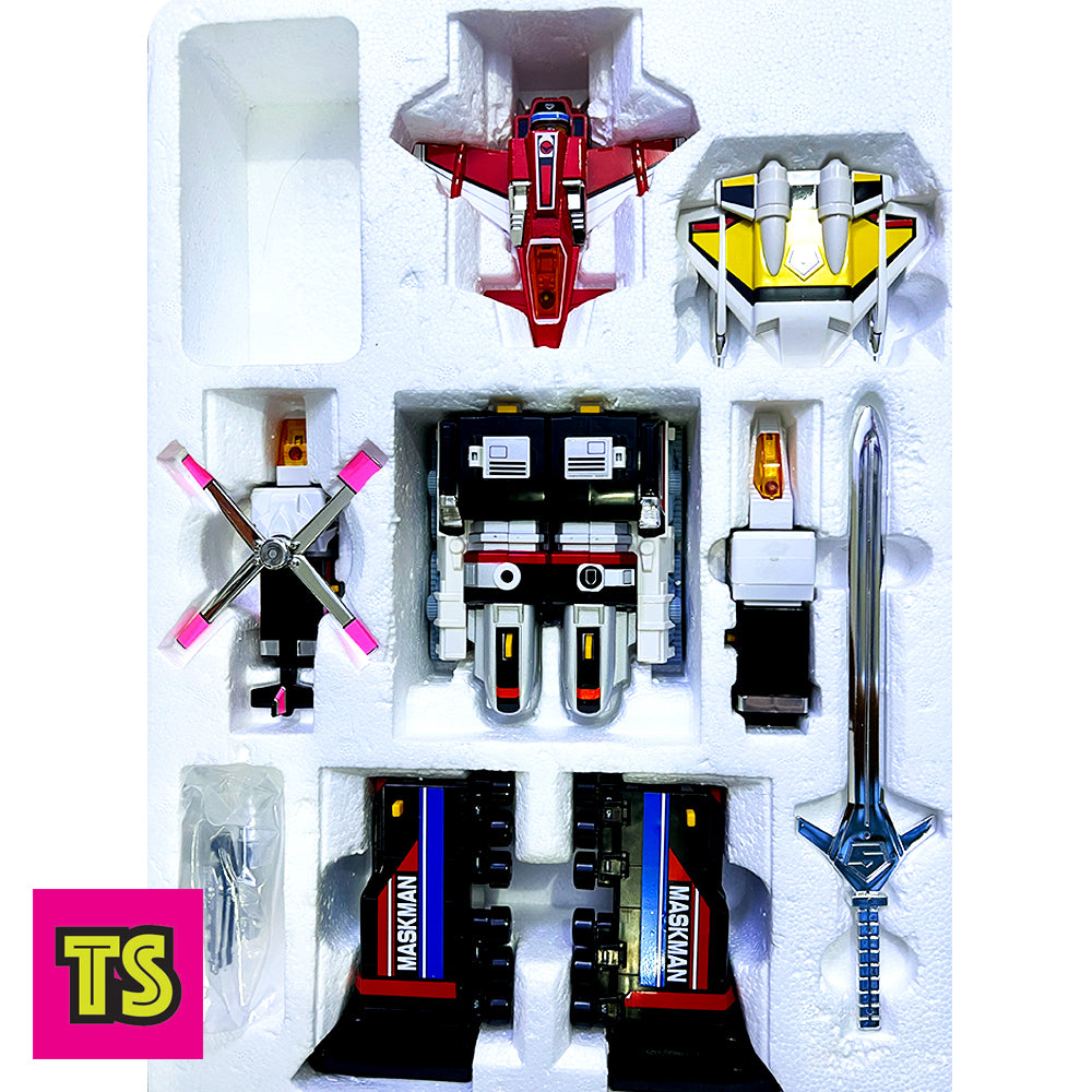 Maskman Kousoku Gattai Great Five DX (C9 Collector Quality with Box ...