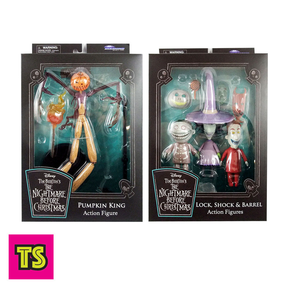 Bundle Jack the Pumpkin King with Lock, Shock, & Barrel, Nightmare ...