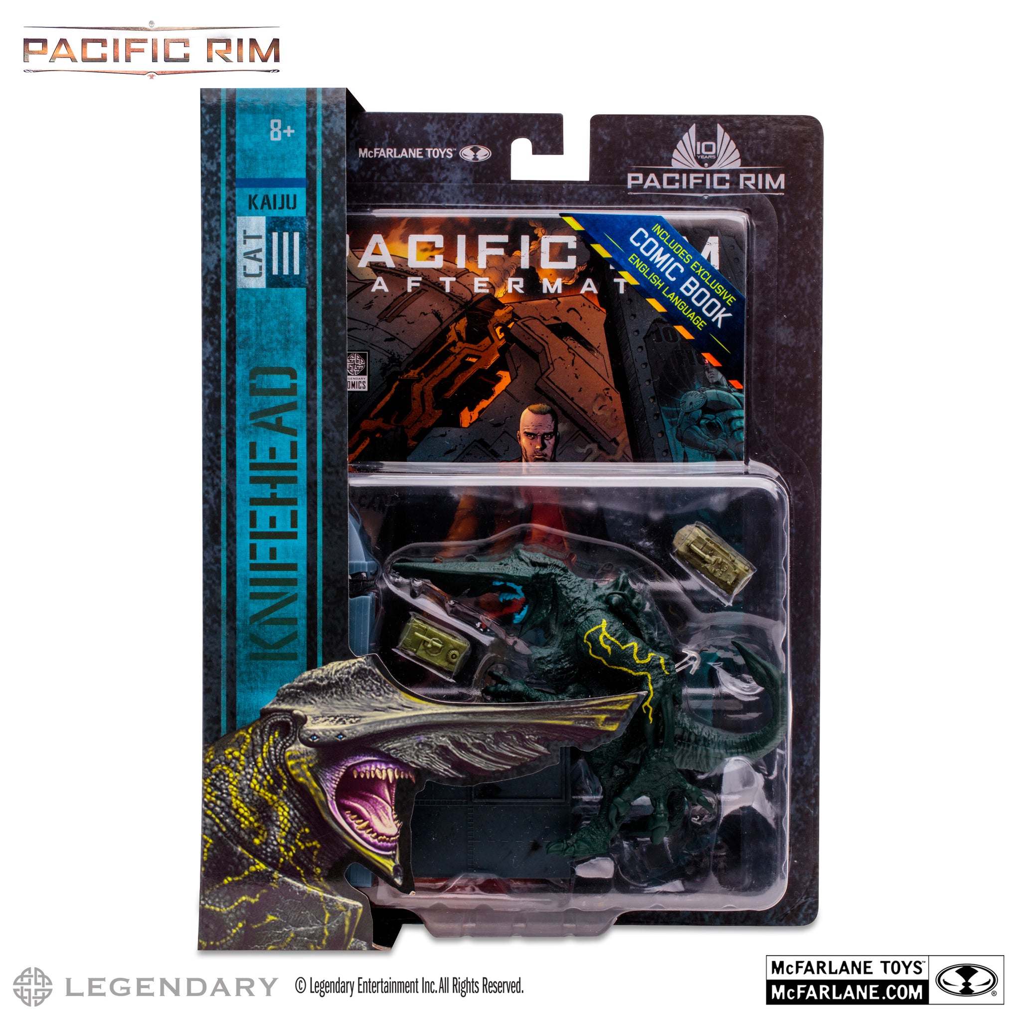 Kaiju Knifehead Trespasser) Pacific Rim Kaiju Knifehead Action Figure