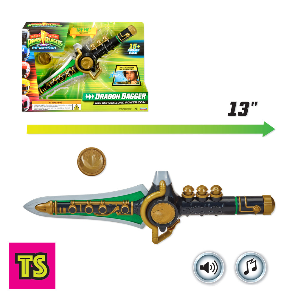 Dragon Dagger Kids' Role Play (Advance Order), Mighty Morphin Power ...