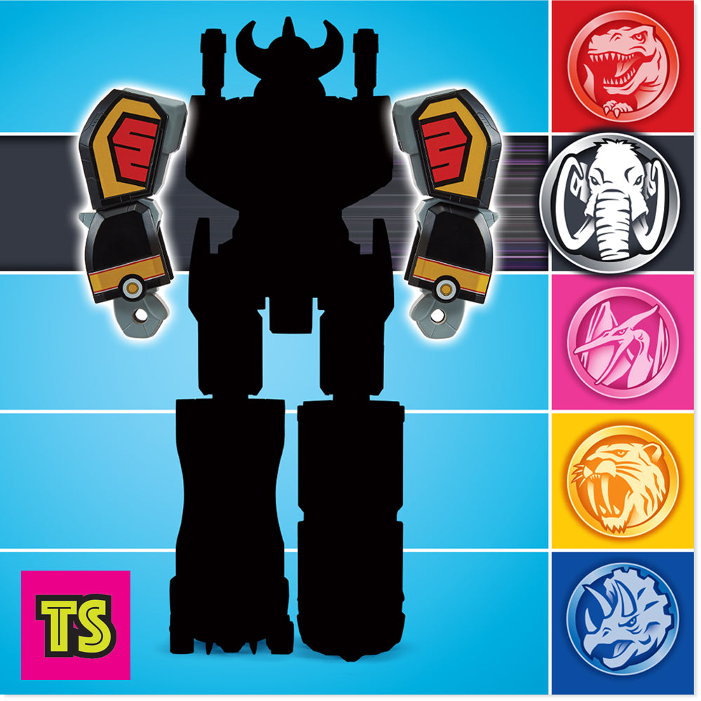 Mastodon Combinable Dinozord Forms 16-Inch Megazord (Advance Order ...
