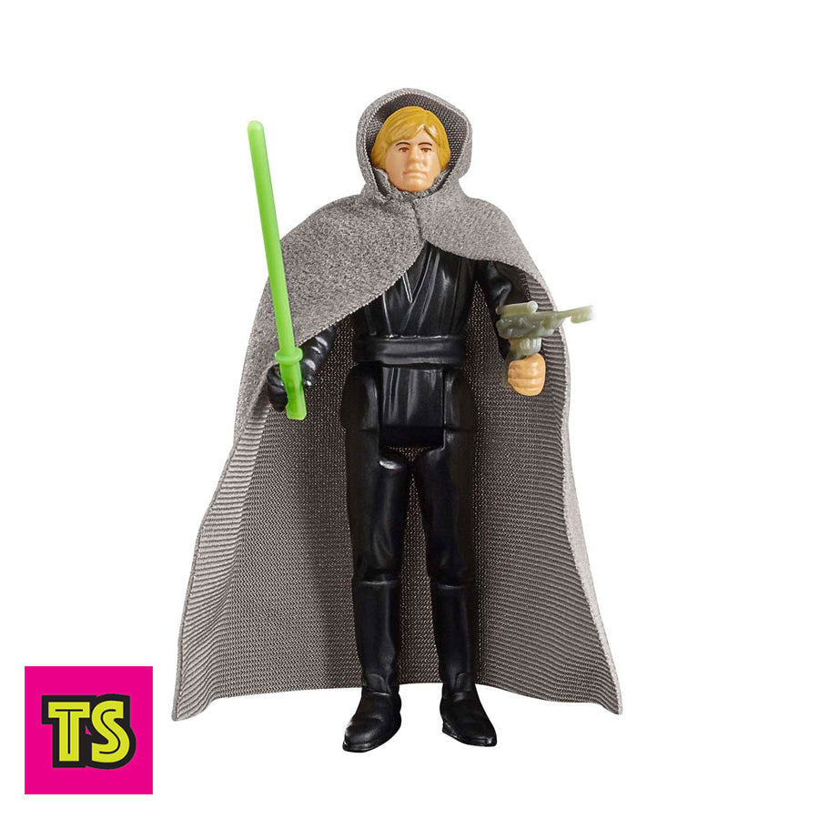 Jedi Luke Skywalker, Star Wars Retro 3 3/4 Inch Action Figure by Hasbro ...