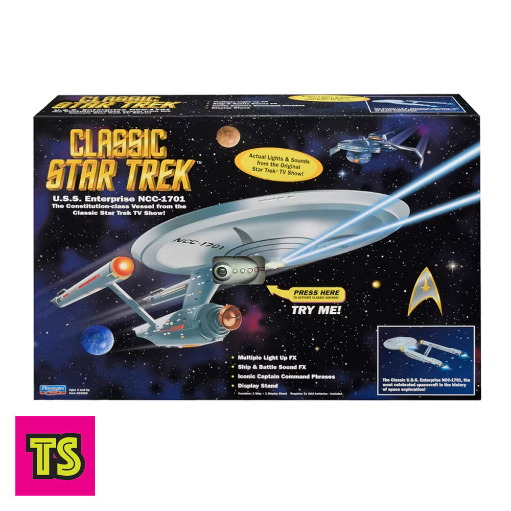 Classic Enterprise NCC-1701 With Lights & Sounds (21-Inches Long), Star ...
