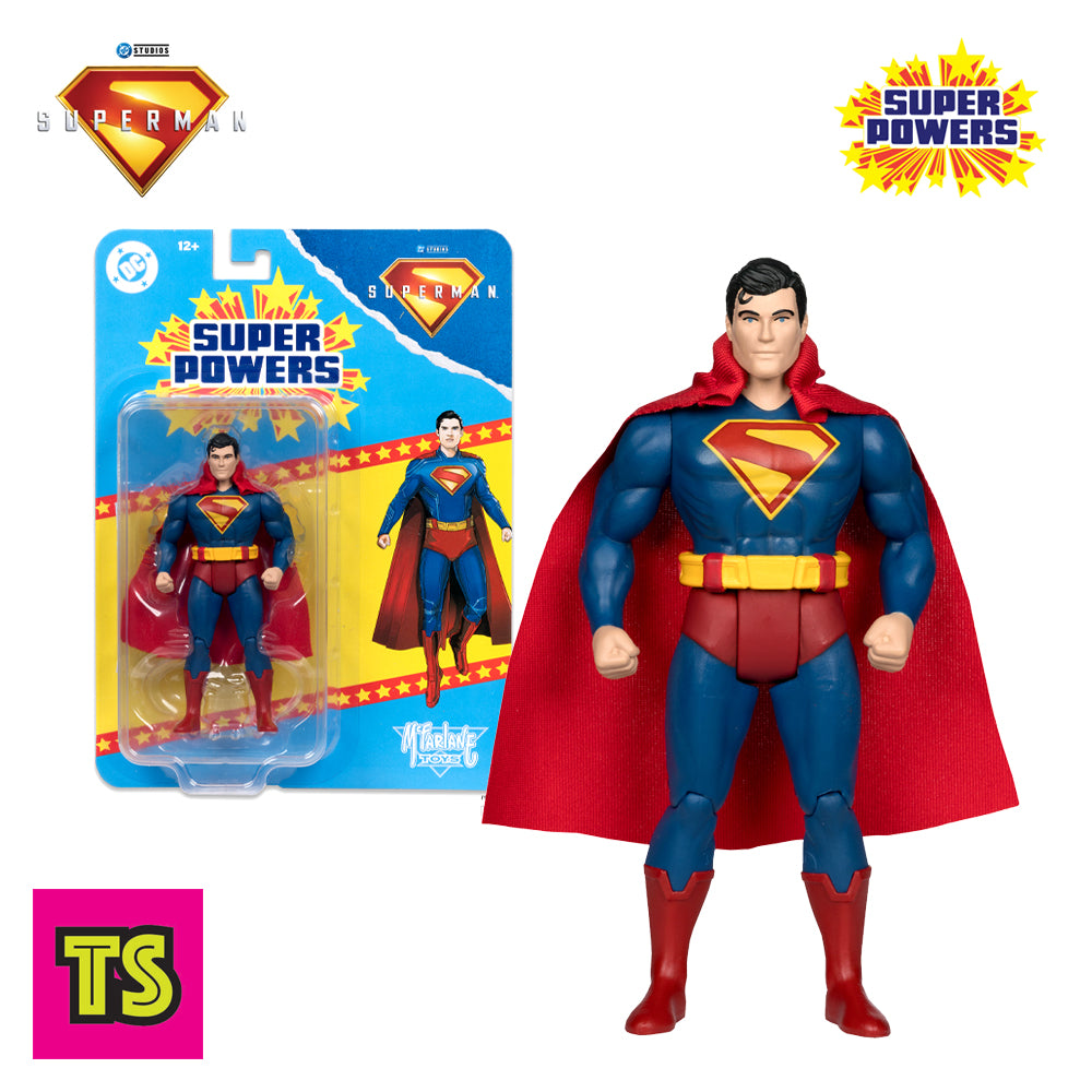 Superman, Superman 2025 Movie Super Powers DC Multiverse by McFarlane ...