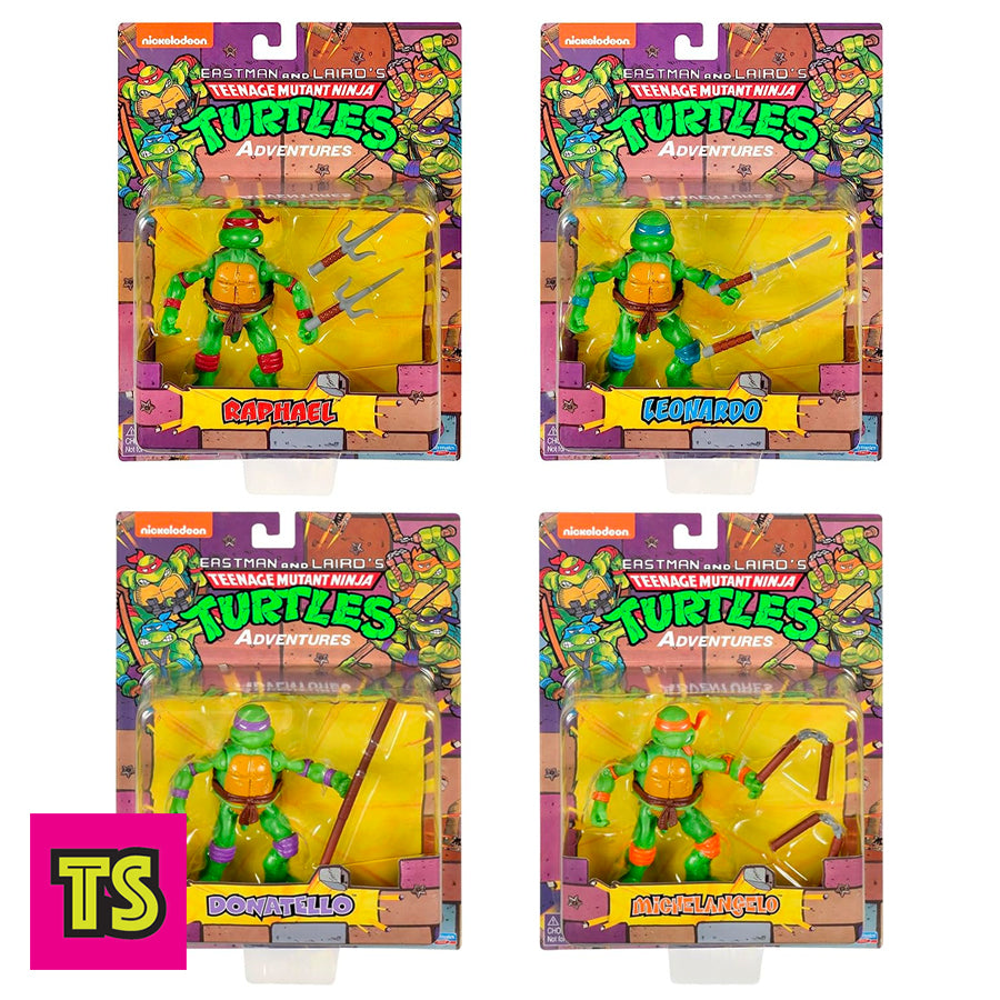 Laird-Eastman Comic Ninja Turtle Set: Leonardo, Donatello, Michelangelo ...