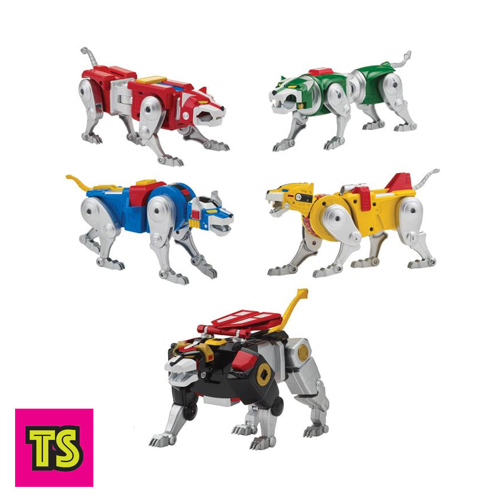 Voltron Classic (Transforming) 40th Anniversary Set of 5 Lions, Voltron ...