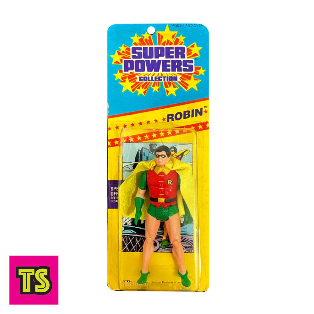Robin Small Card (Canadian Release), Vintage Super Powers by Kenner ...