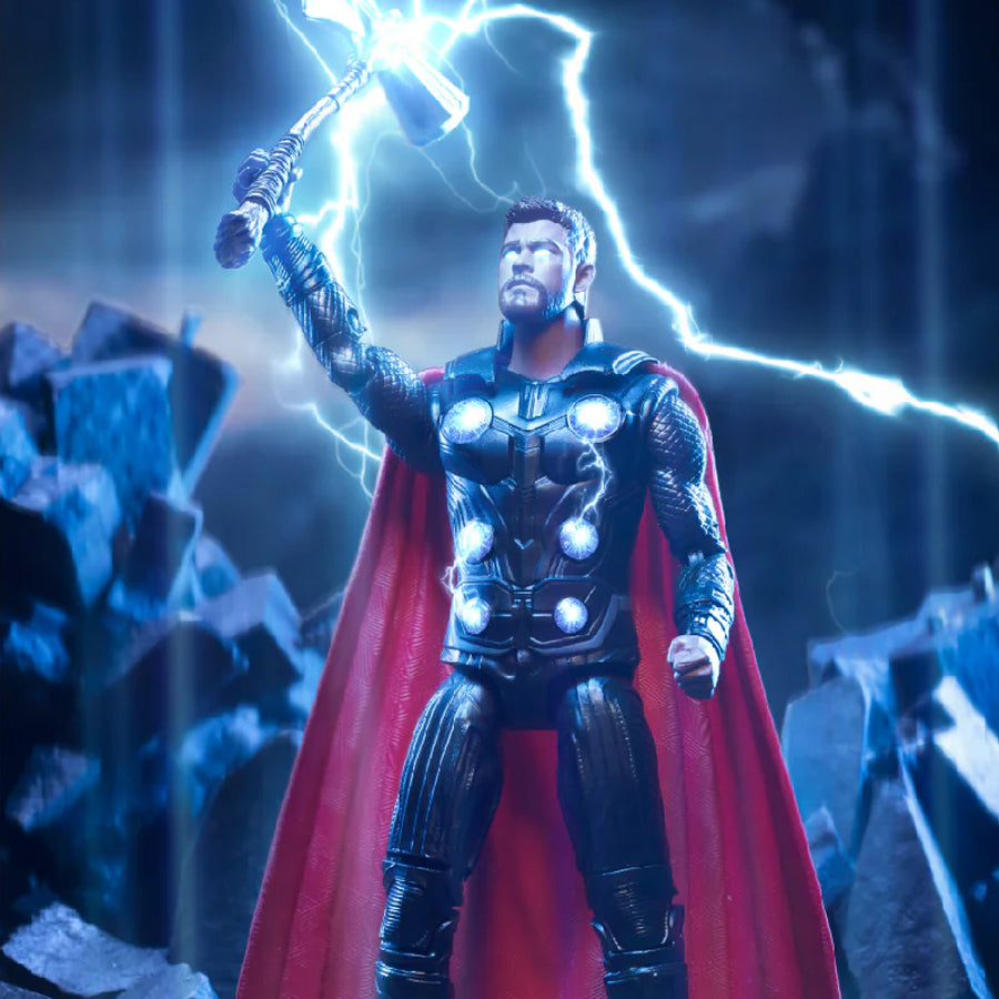 MCU Thor 7-Inch Basic Figure, Marvel Officially Licensed by ZD Toys ...