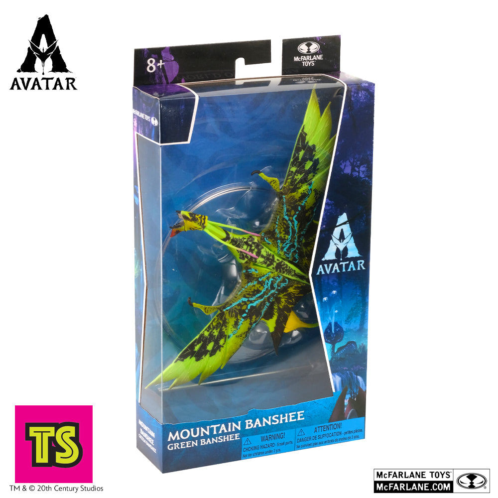 Mountain Banshee - Green Banshee, Disney's Avatar by McFarlane Toys ...