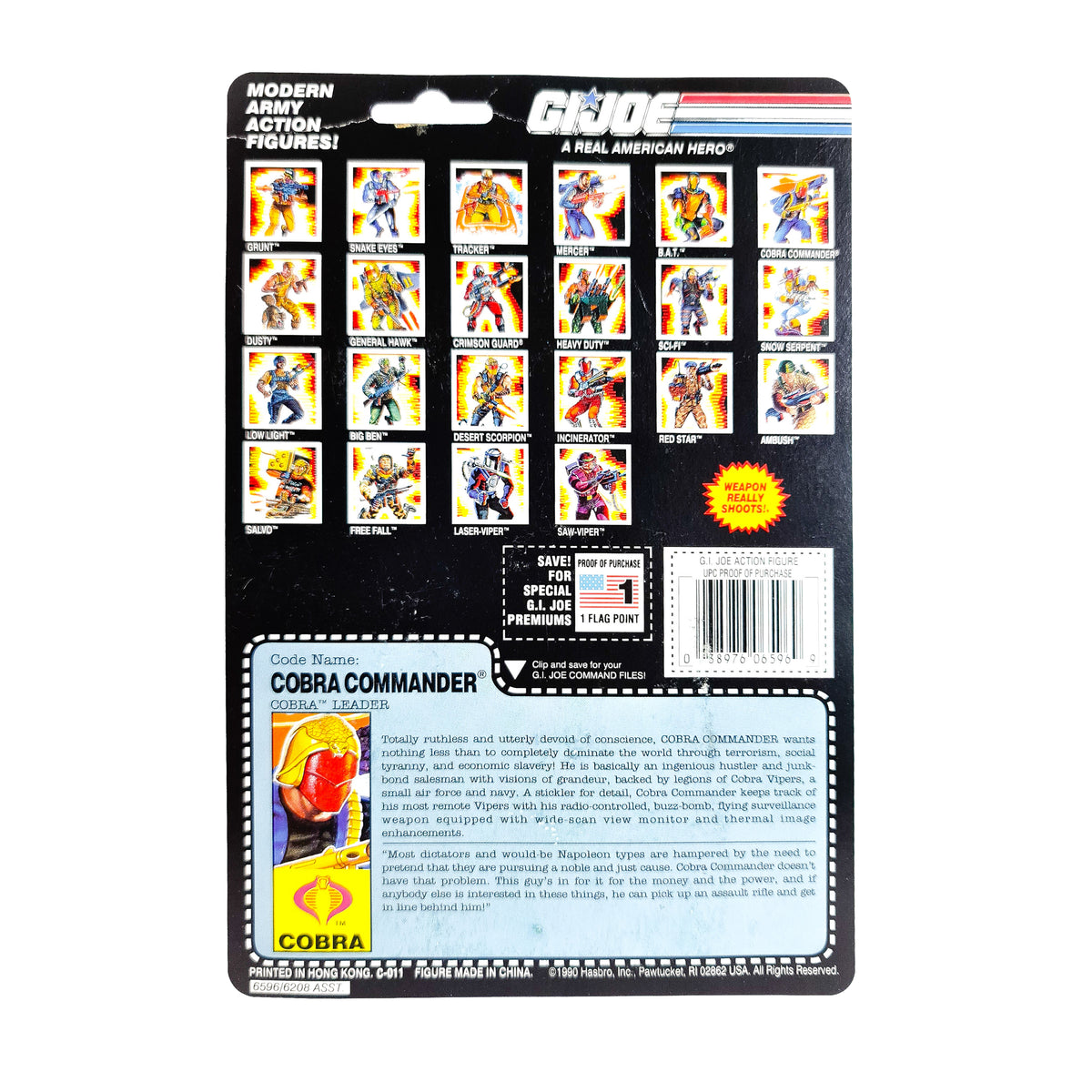 ToySack | Cobra Commander v4, GI Joe ARAH by Hasbro 1991 – "ToysAaack ...