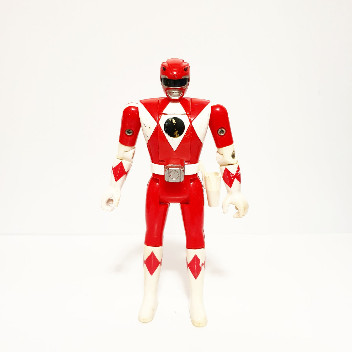 ToySack | Mighty Morphin Power Rangers (MMPR) Red Ranger Flip-Head ...