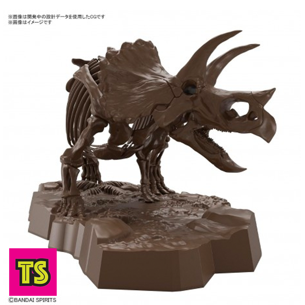 Triceratops (Dinosaur), Imaginary Skeleton by Bandai Spirits | ToySack ...