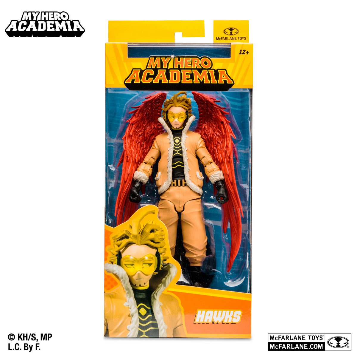 Hawks 7-in Figure, My Hero Academia (MHA) by McFarlane 2022 | ToySack ...