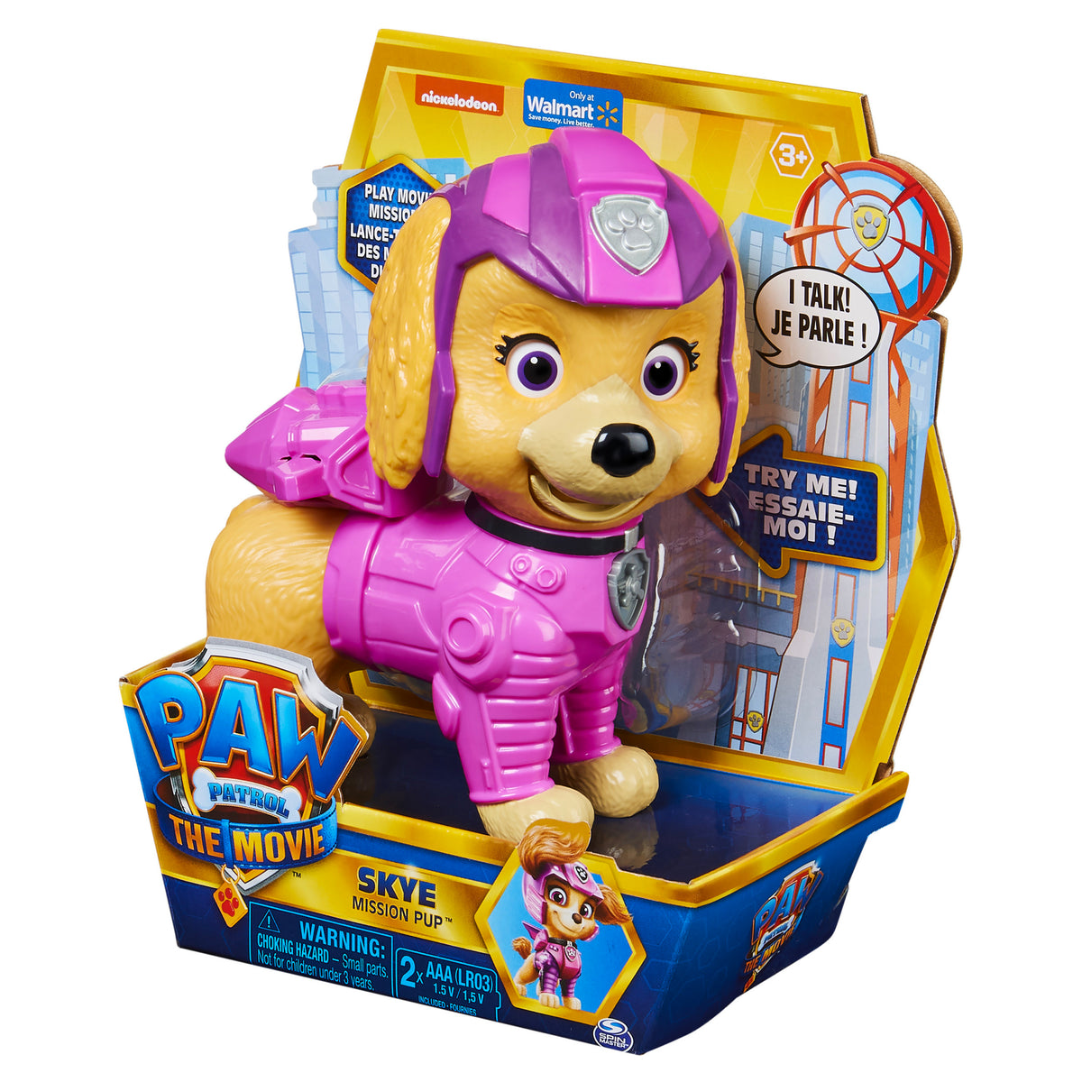 ToySack | Mission Pup Skye Interactive Electronic Puppy, Paw Patrol The ...
