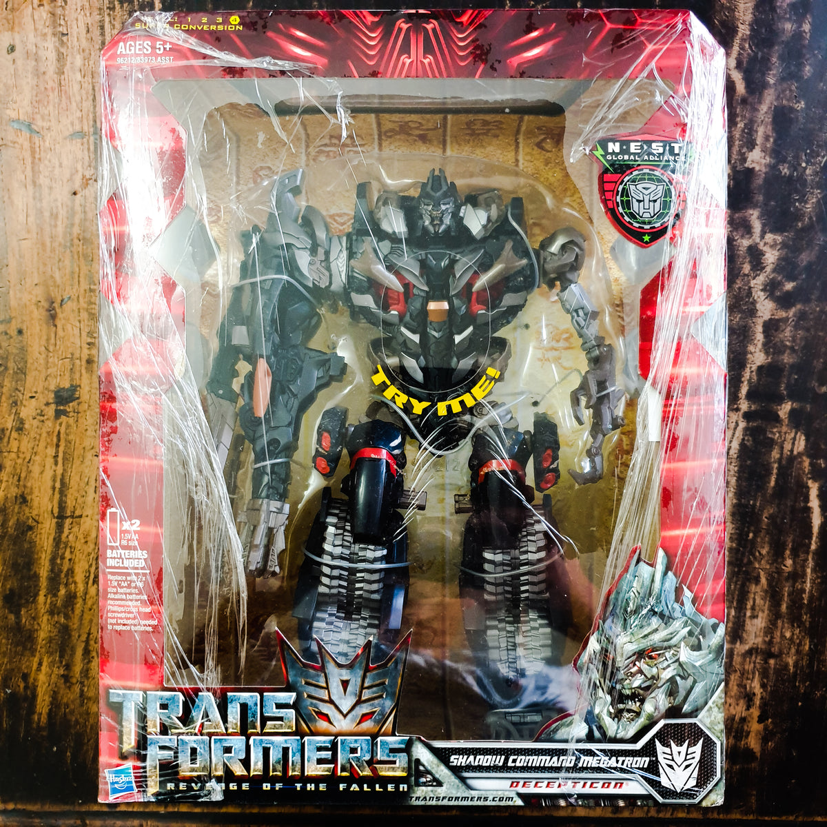ToySack | Shadow Command Megatron (Leader Class), Transformers Revenge ...