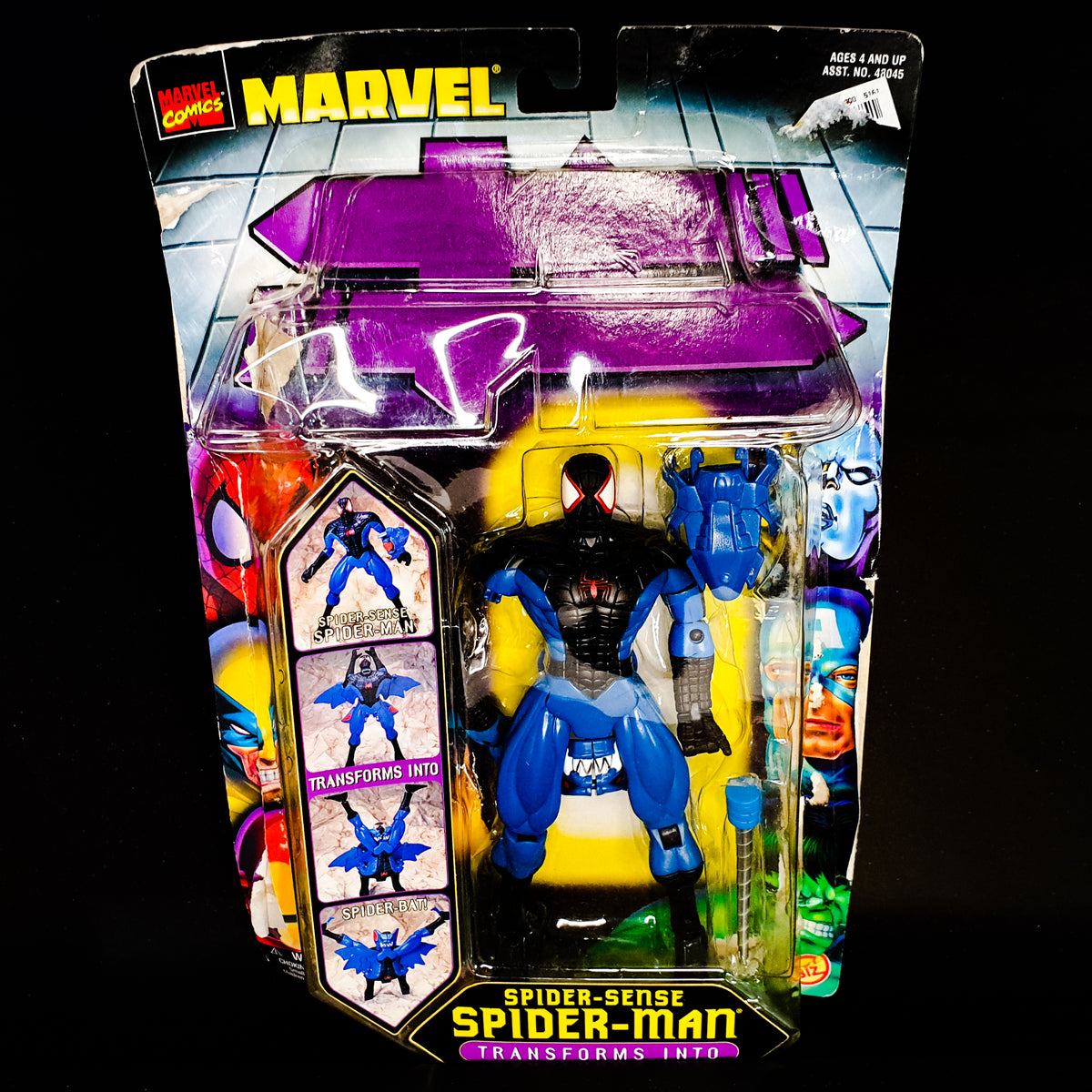ToySack | Spider-Sense Spider-Man (Back in Box), Marvel Shapeshifters ...