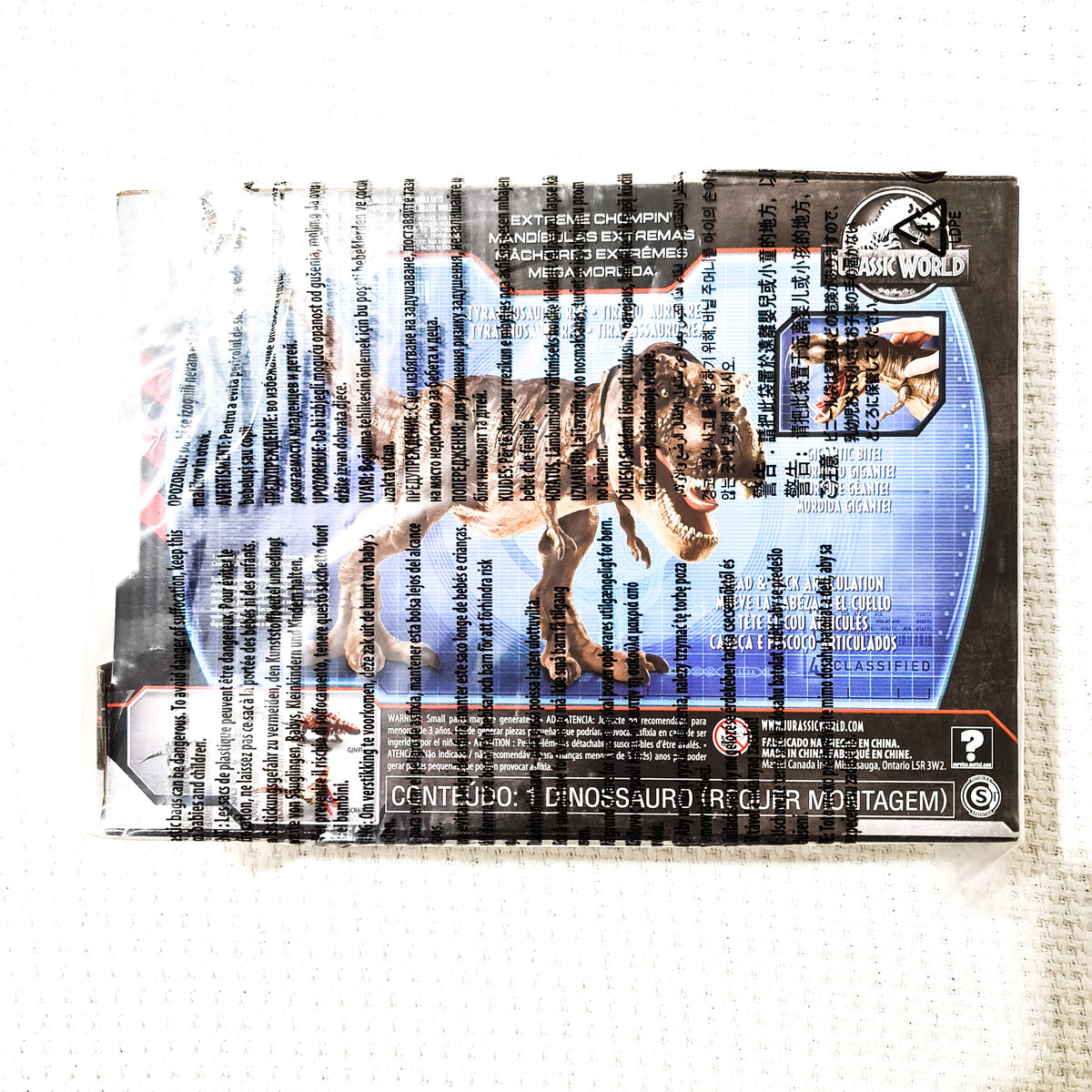 ToySack | Tyrannosaurs Rex (T-Rex) Extreme Chompin', Jurassic World ...