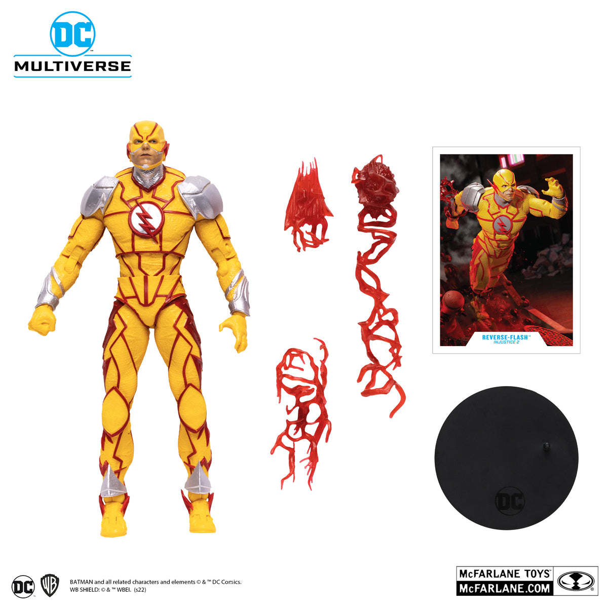 Reverse Flash (Batman: Arkham Knight), DC Multiverse by McFarlane Toys ...