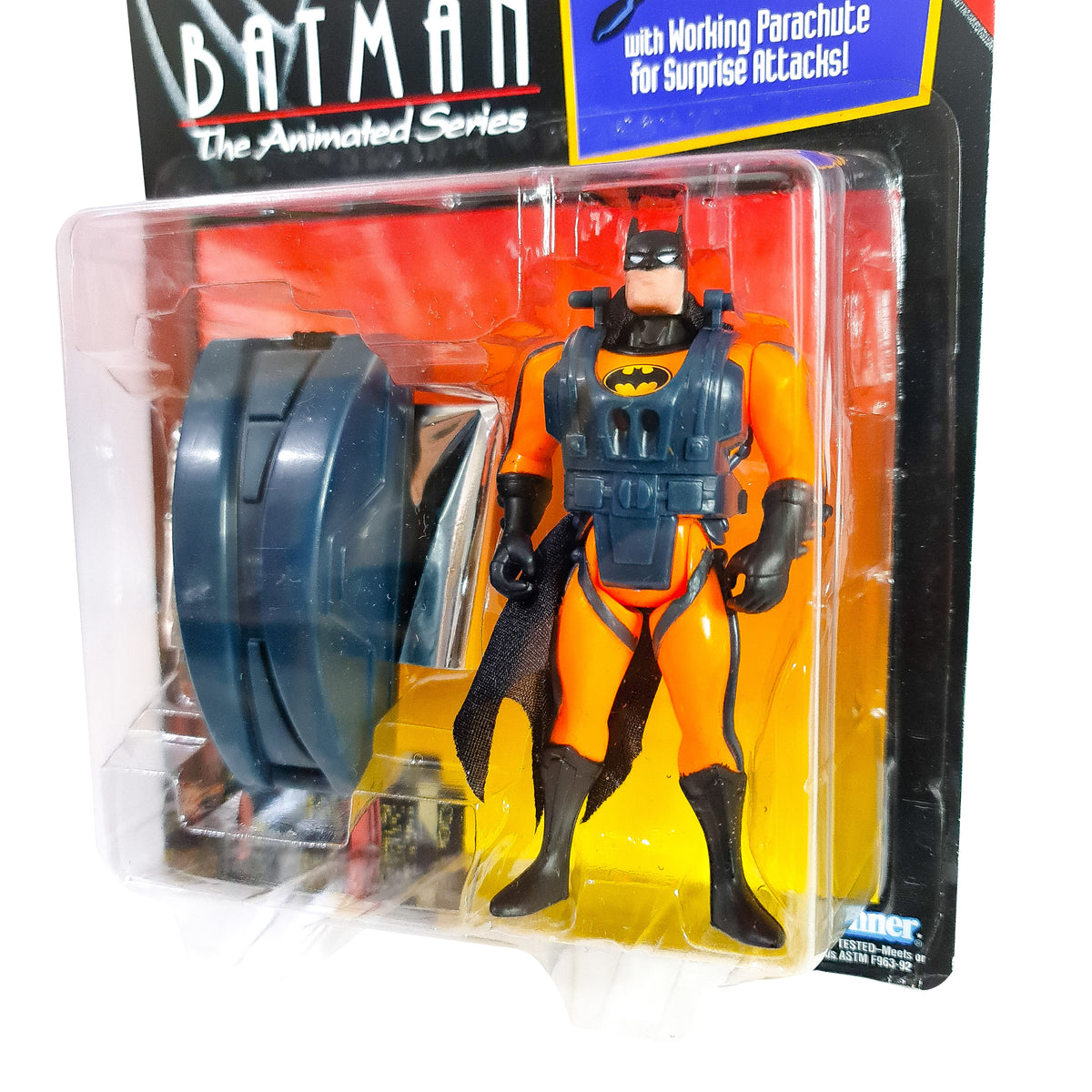 ToySack | Sky Dive Batman, Batman the Animated Series BTAS by Kenner ...