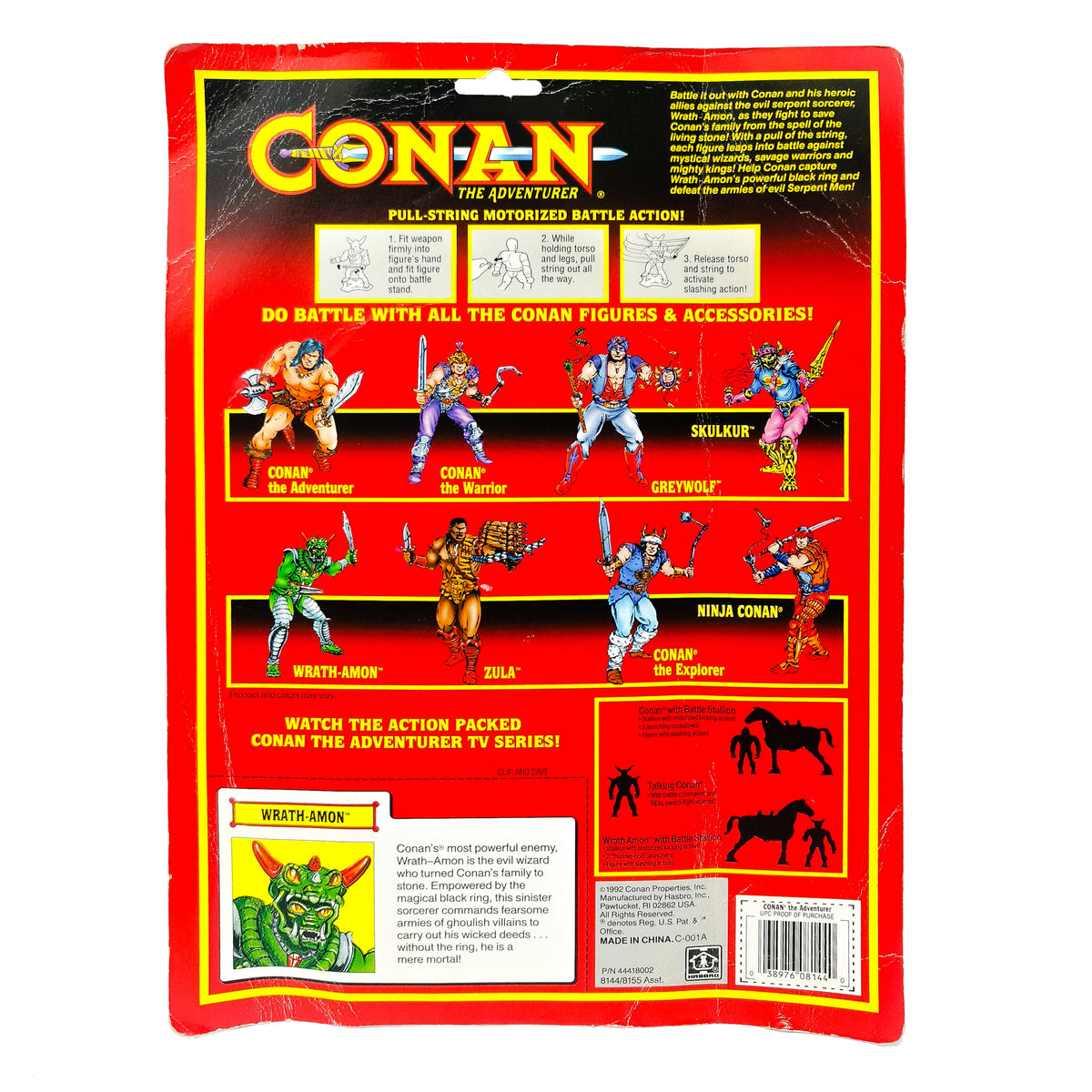 ToySack | Wrath-Amon, Conan the Adventurer by Hasbro 1992 – "ToysAaack ...