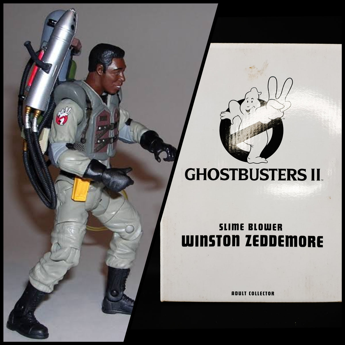 ToySack | Slime Blower Winston Zeddemore, Ghostbusters II by Matty ...